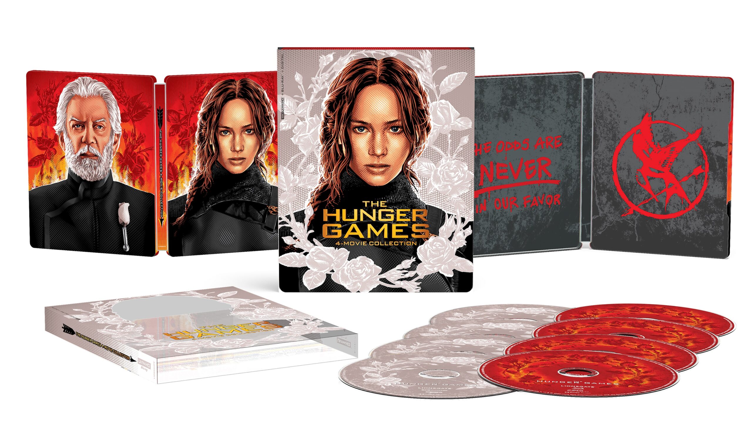 The Hunger Games Franchise SteelBook Collection: A Walmart Exclusive ...